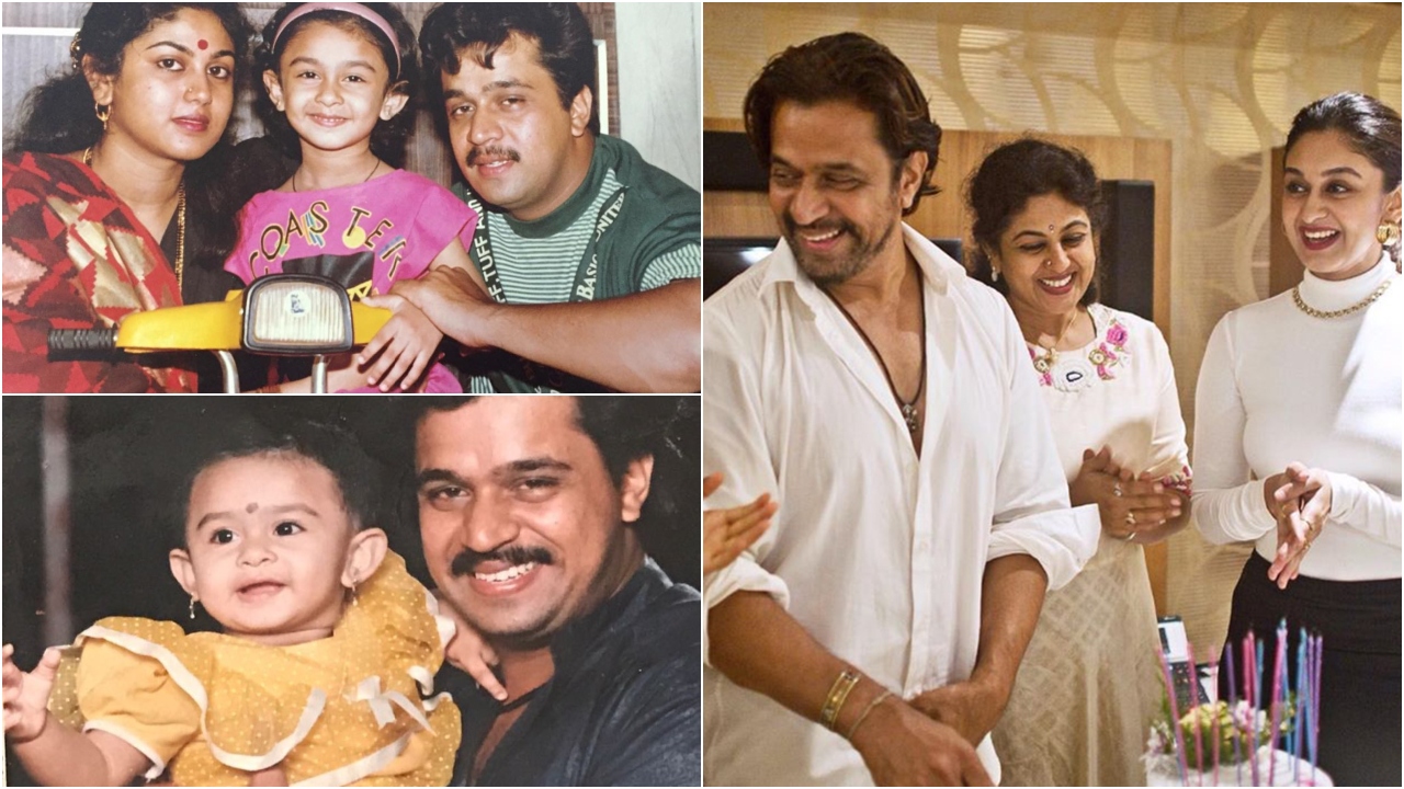 ஆக்சன் கிங் அர்ஜுனின் அழகான மொத்த குடும்பத்தை பார்த்திருக்கீங்களா ...