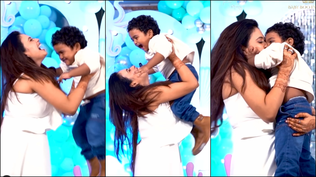 செல்ல மகனின் பிறந்தநாளை கோலாகலமாக கொண்டாடிய நடிகை பரீனா... வெளியான ...